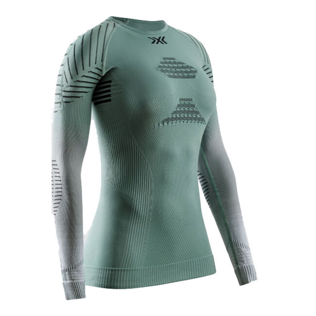 Bluza damska termoaktywna termiczna X- Bionic Invent FX Sage Green ... Bluza damska termoaktywna termiczna X- Bionic Invent FX Sage Green ...