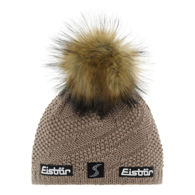 Czapka Eisbar Yva Lux Crystal MÜ Beige 2024 Czapka Eisbar Yva Lux Crystal MÜ Beige 2024